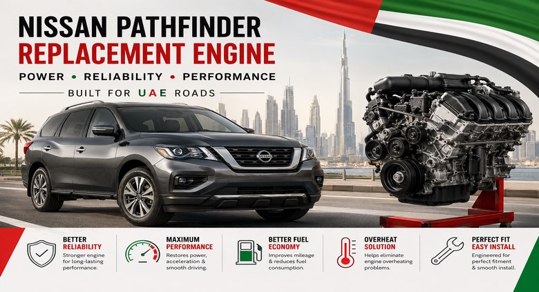 Nissan Pathfinder Replacement Engine in UAE — The Hidden Engine ...